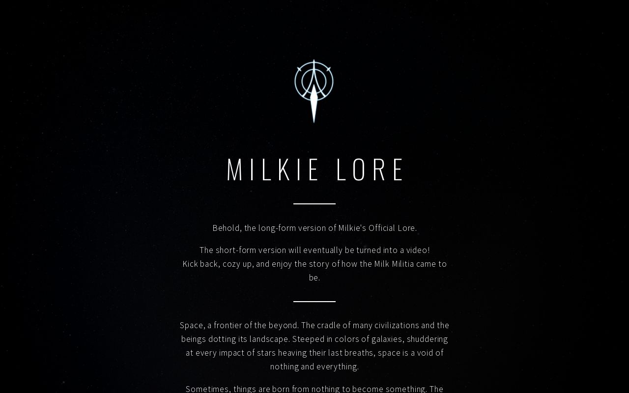Milkie's Lore